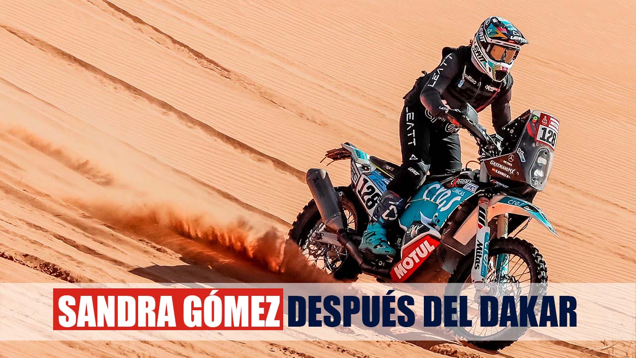 Reportaje a Sandra Gómez tras el Dakar - RFME